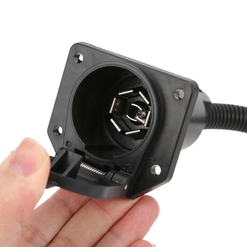 Trailer Wiring Adapter 7 Way Blade Connector Cable... – Grandado