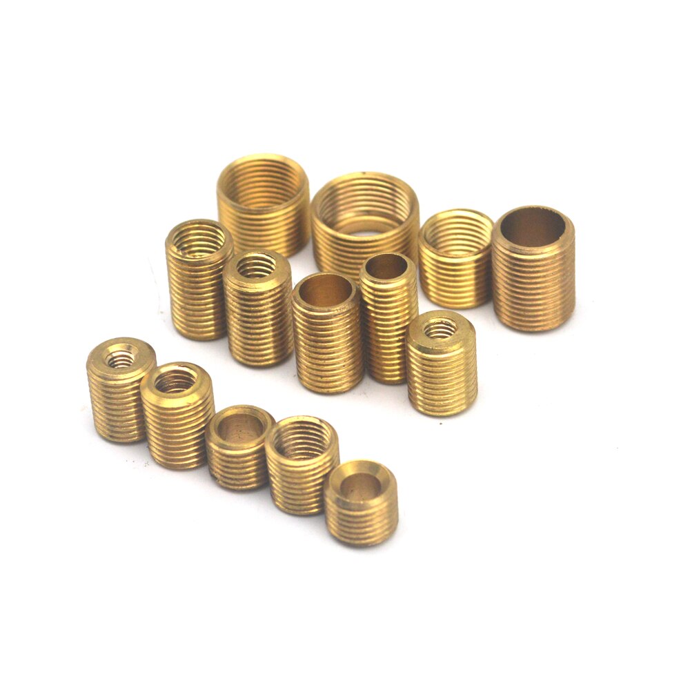 10Pcs/Lot Pure brass full tooth adapter head Metri... – Grandado
