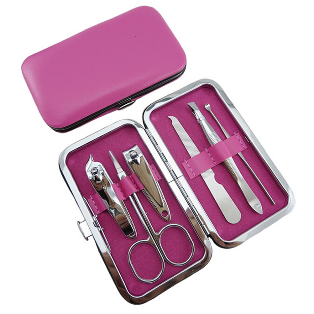 7 Pcs Manicure Travel Nail Care Scissors Clippers ... – Grandado