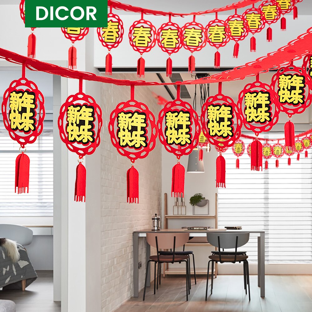 2M 3M Bunting Chinese Year Decoration – Vicedeal