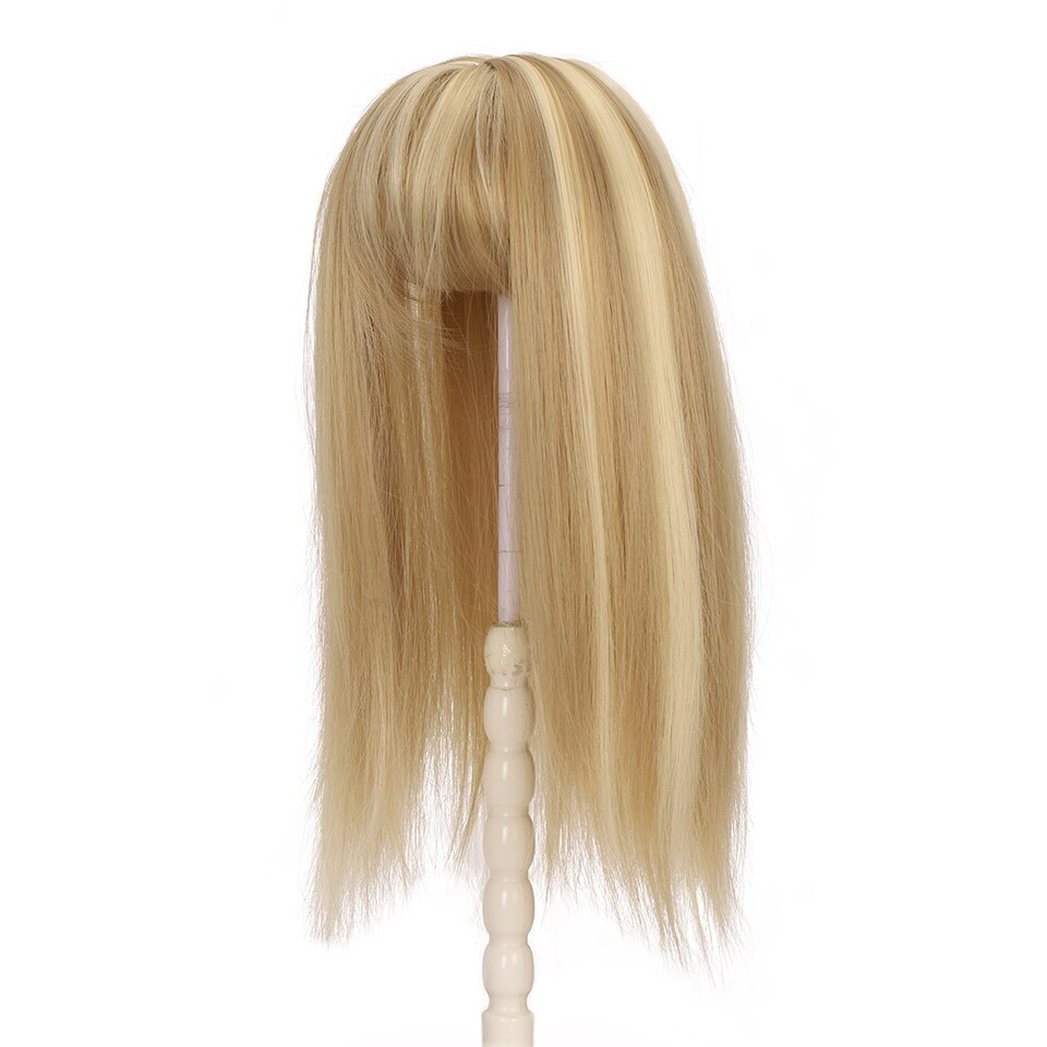 AILIADE Synthetic Hair Pieces Black Brown 35CM Lon... – Grandado