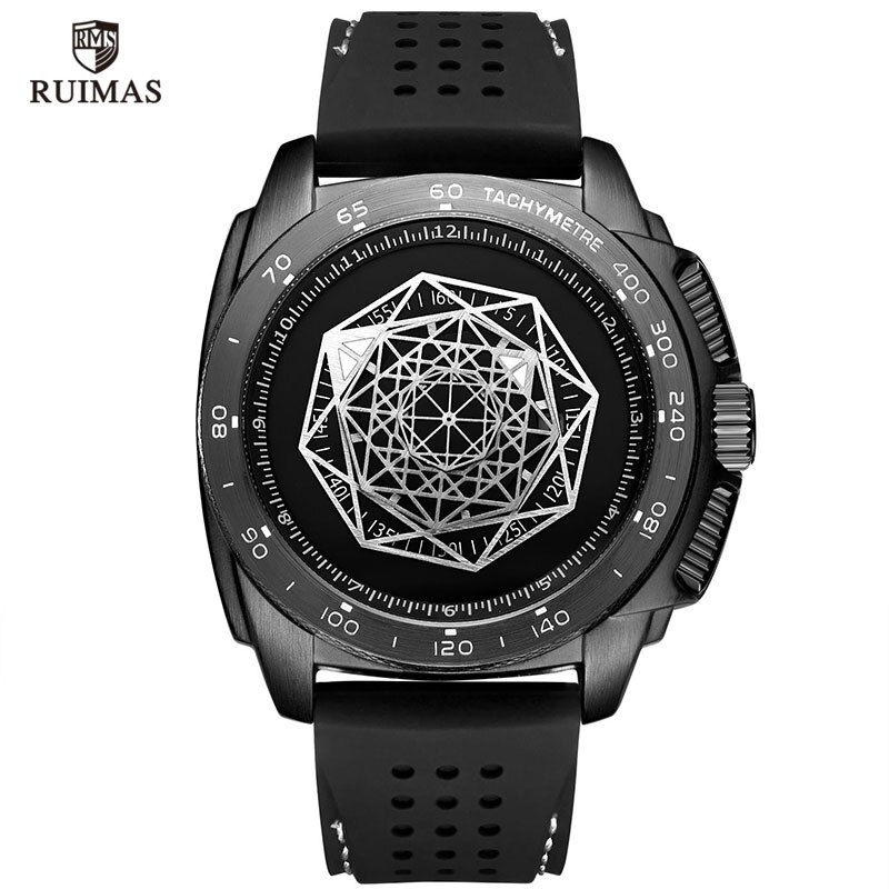 RUIMAS Quartz Watches Men Luxury Silicone Sports W... – Vicedeal