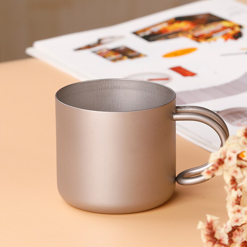 Espresso Mugs 110ml Pure Titanium Espresso Cups Se... – Grandado