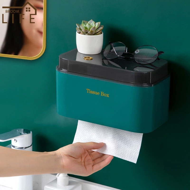 Waterproof Tissue Box Bathroom Paper Towel Storage... – Grandado