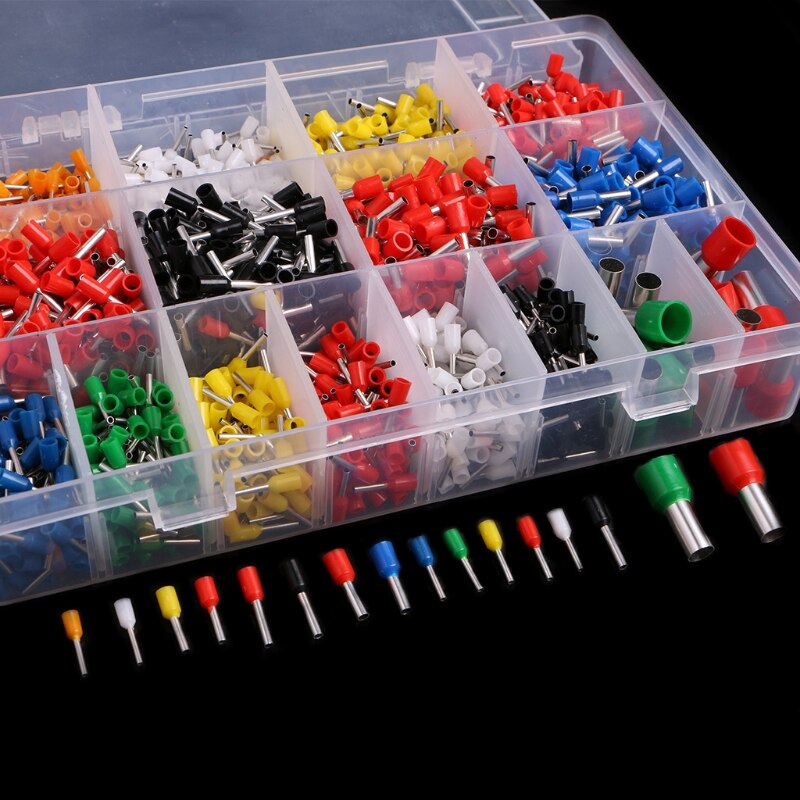 2120 Pcs Insulated Cord Pin End Terminal Bootlace ... – Grandado