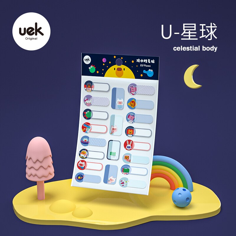 UEK Name Tag Stickers Self-Laminating Name Labels ... – Grandado