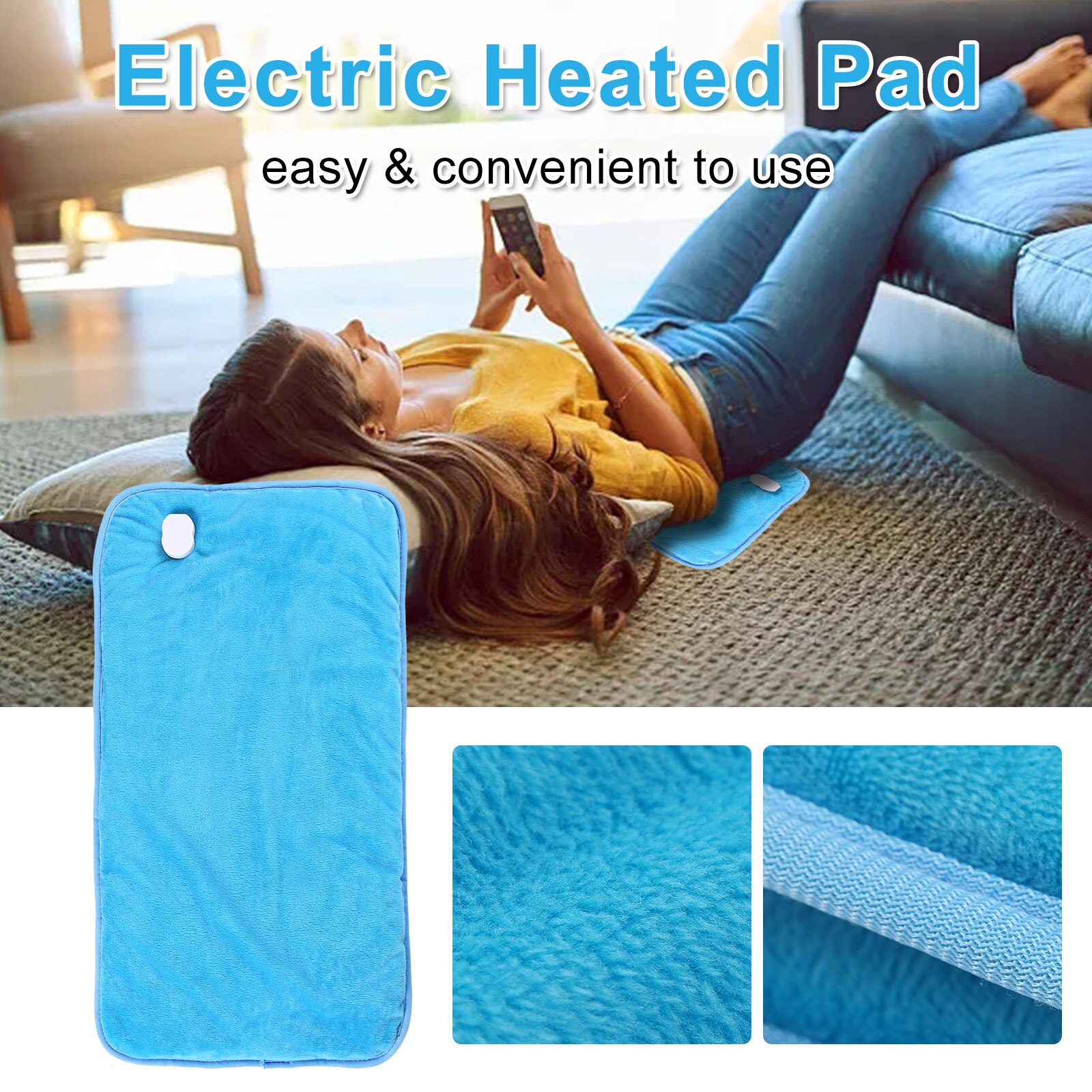 Draagbare Verwarmde Pad Gezondheid Elektrische Ver... – Vicedeal