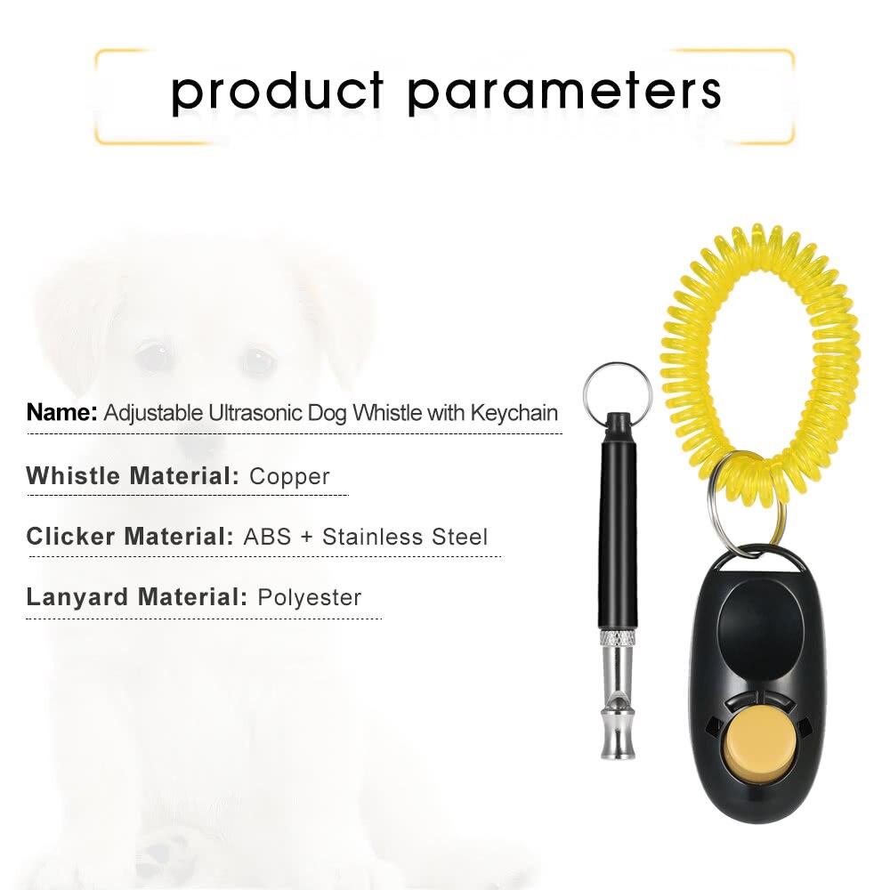 Pet Dog Training Verstelbare Fluitje Ultrasone Hon... – Grandado