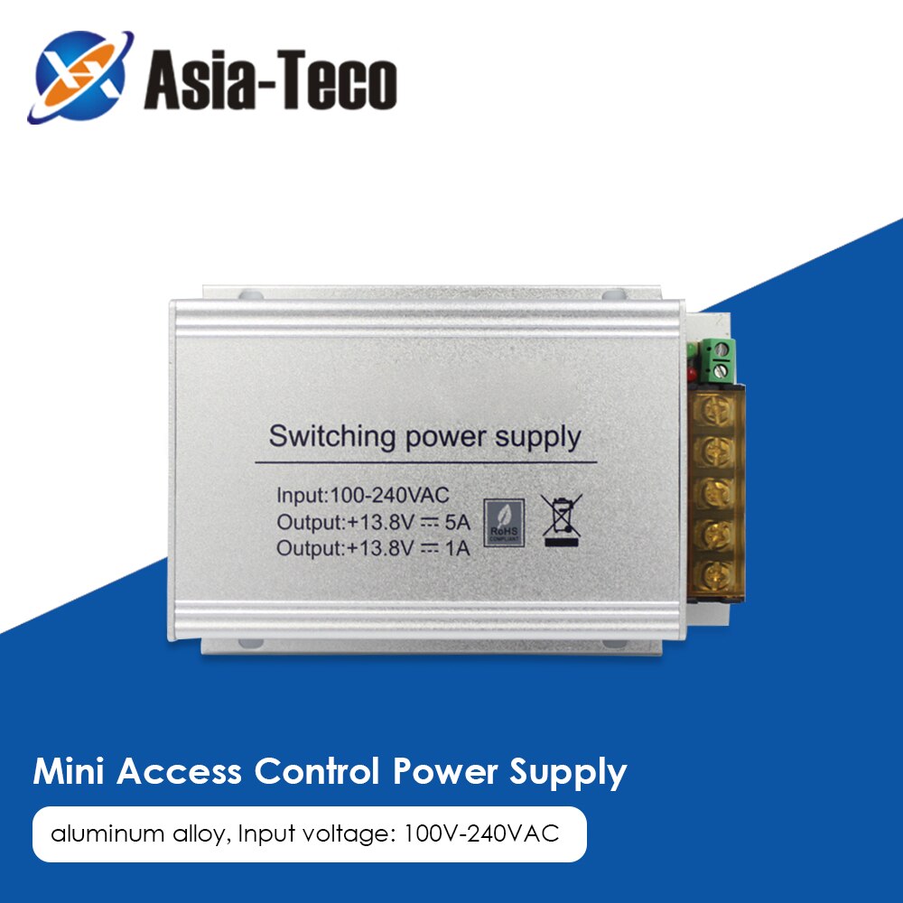 DC 12V 5A AC 100-240V Mini Access Control Power Su... – Grandado
