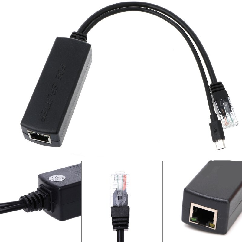 Power Over Ethernet 48V Naar 5V 2.4A Actieve Poe S... – Vicedeal