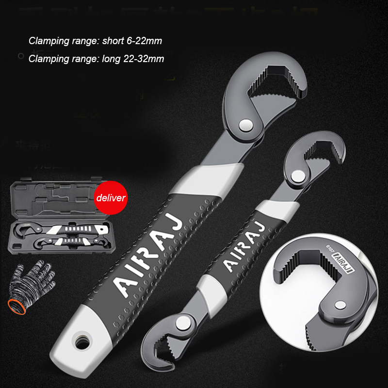 14-30 / 30-60mm Universal Key Pipe Wrench Open End... – Grandado