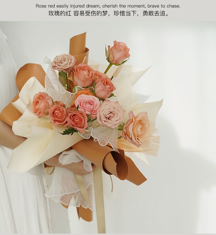 DIY Flower Wrapping Wave Yarn Packaging Material B... – Vicedeal
