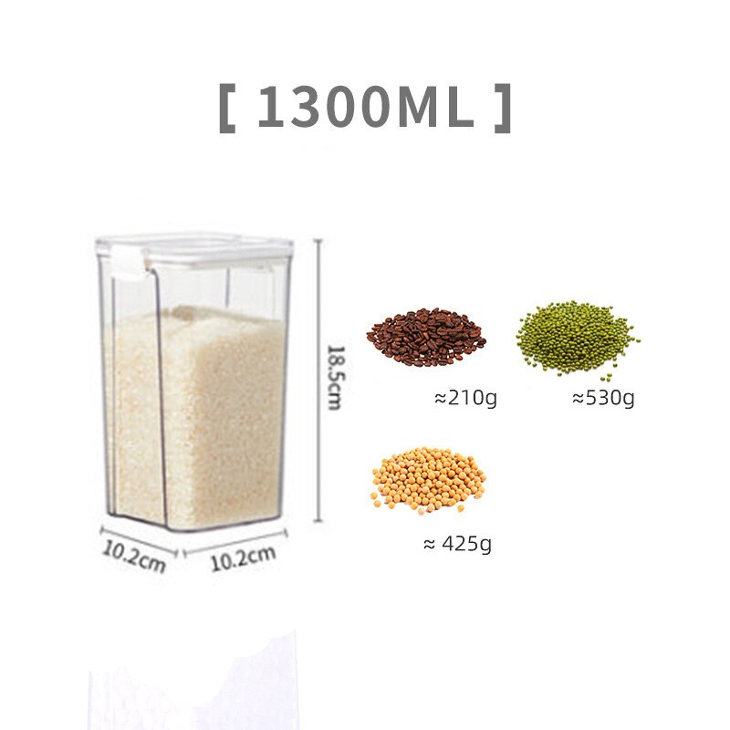 Airtight Food Storage Containers Set with Lids Pla... – Vicedeal