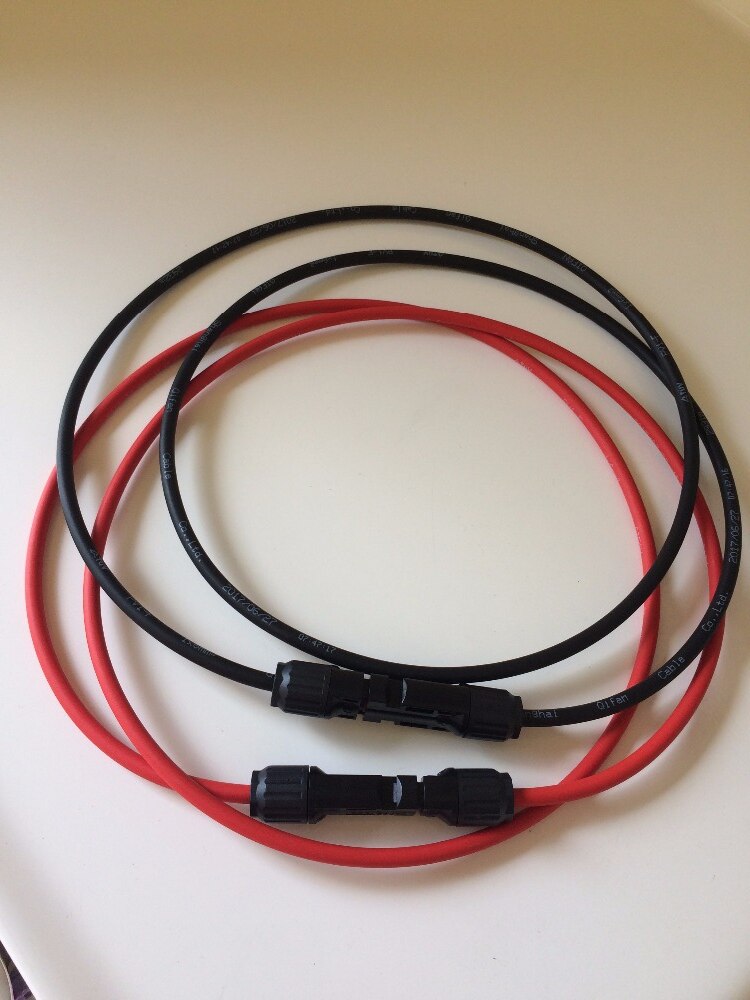 12AWG 4mm ² 15m 12m 10m 8m 5m 3m 1m Schwarz und ve... – Grandado