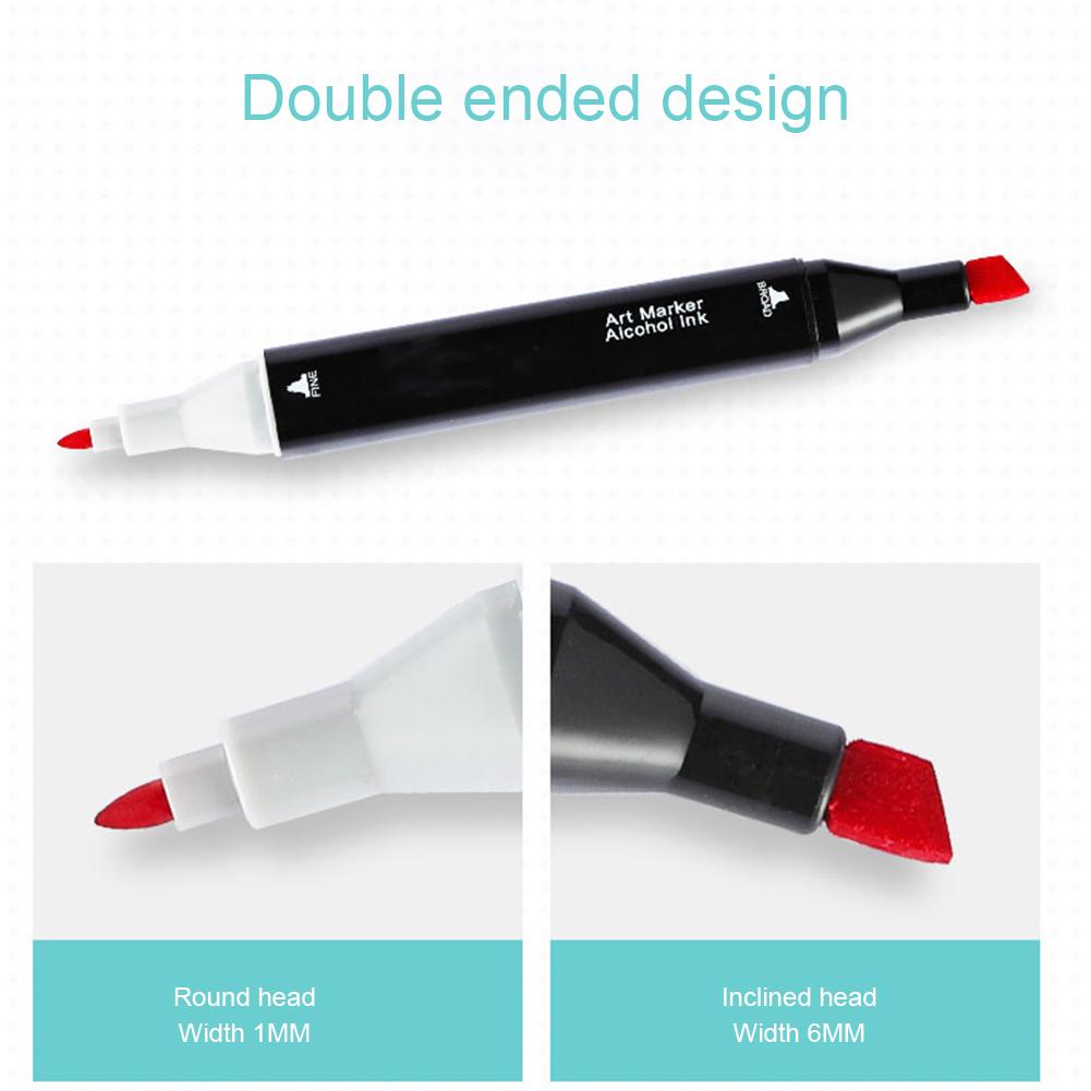 Single Art Markers Brush Pen Sketch Alcohol Based ... – Vicedeal