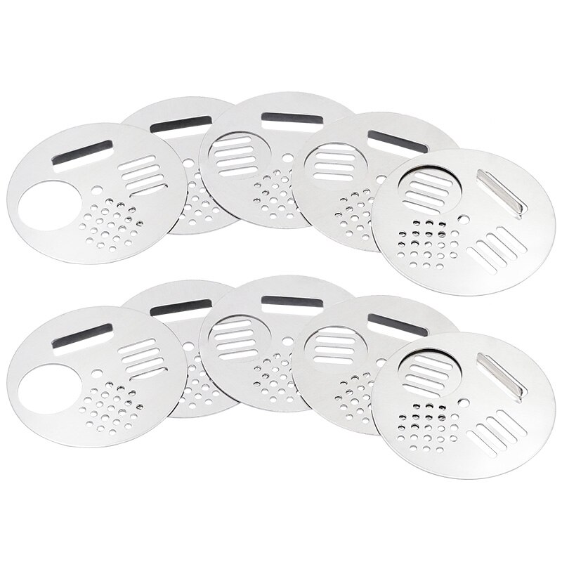 10pcs Stainless Steel Round Hive Hole Beekeeping N... – Grandado
