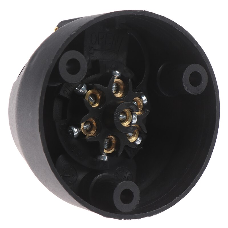 12V Towbar Towing Socket Round European standard T... – Grandado