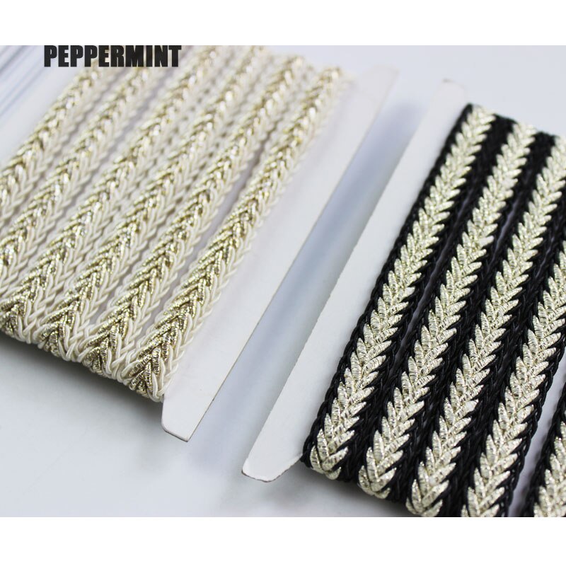 2 yard Golden Braid Trim 10mm Golden braided Lace ... – Grandado