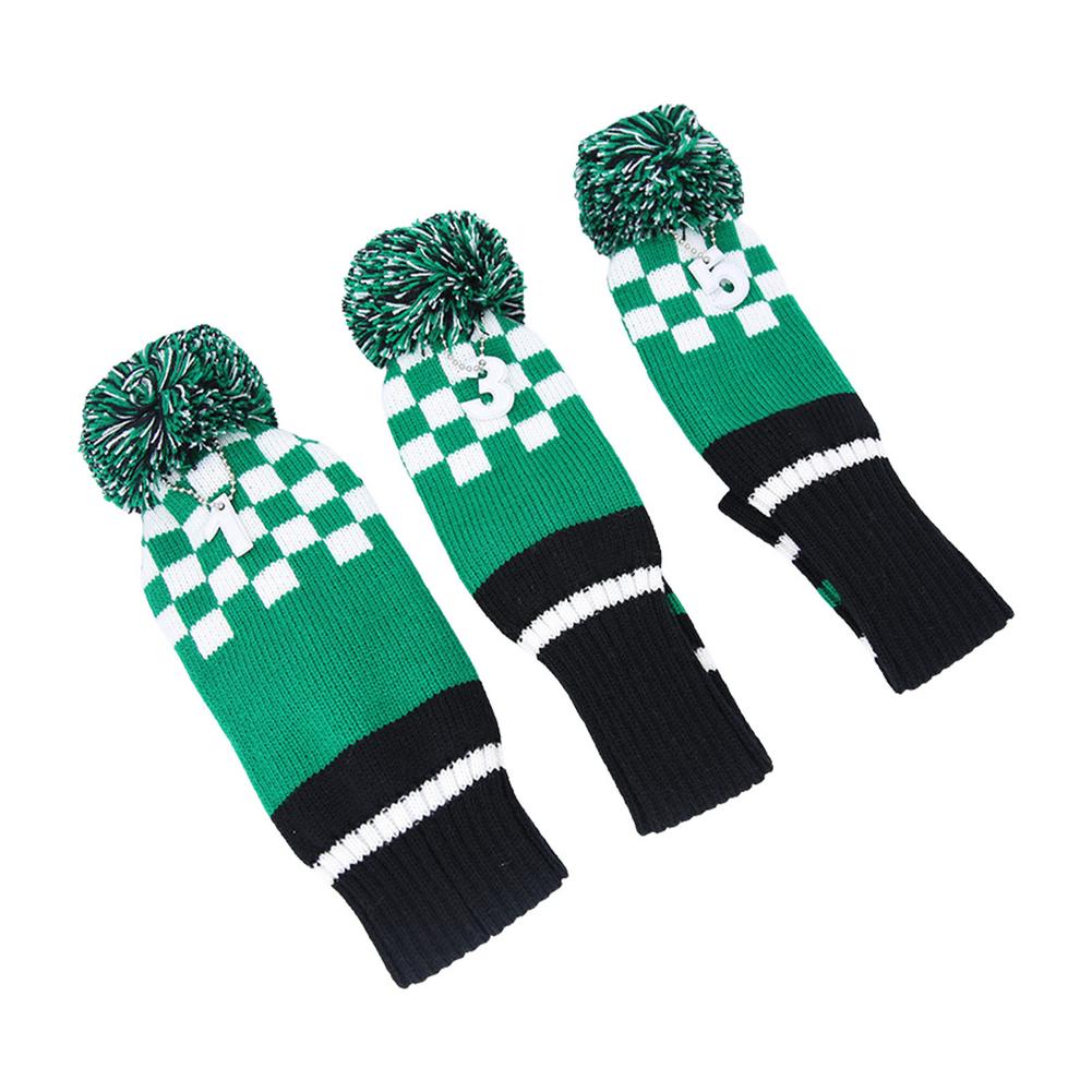 3PCS Knitted Golf Covers Handmade Knitted Golf Clu... – Grandado