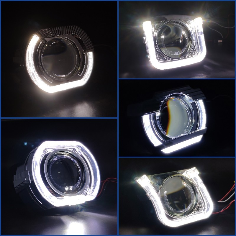 Angel Eyes Shrouds For Bi-Xenon Projector Lens 2.5... – Vicedeal