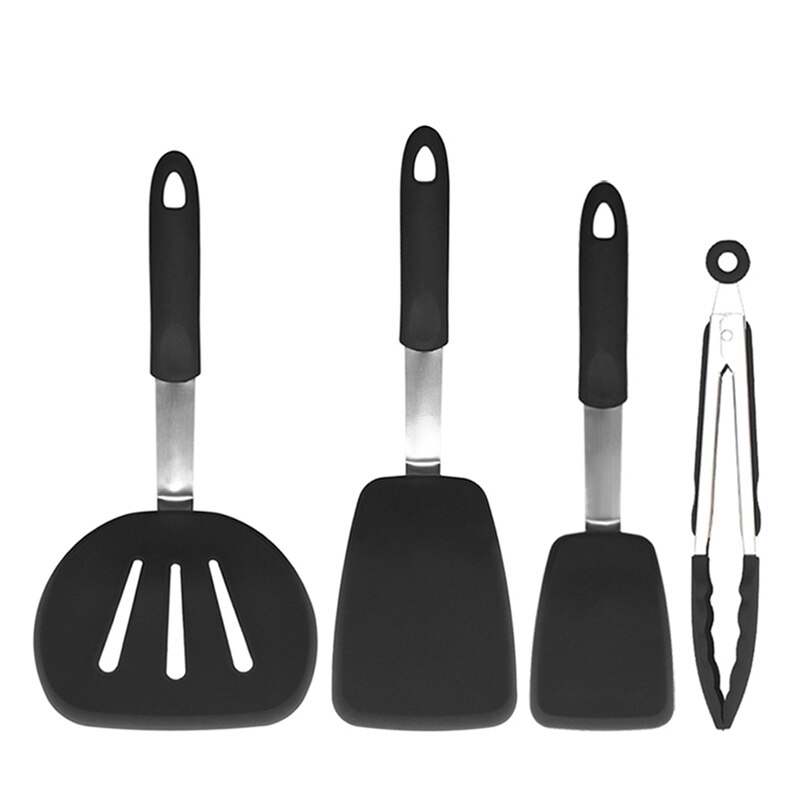 2 Pcs Silicone Turners Spatula Set Pancake Flipper... – Grandado