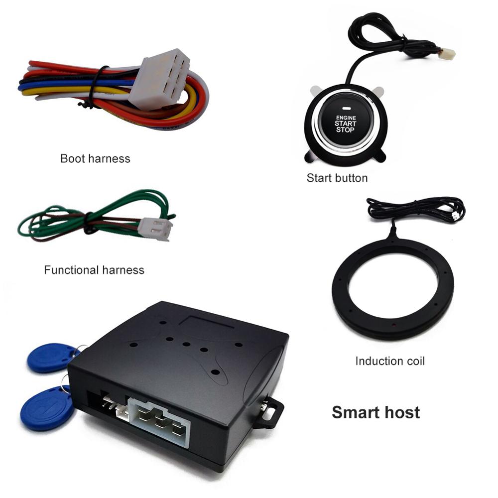 12V Auto Start Stop Knop Motor Push Start Button A... – Vicedeal