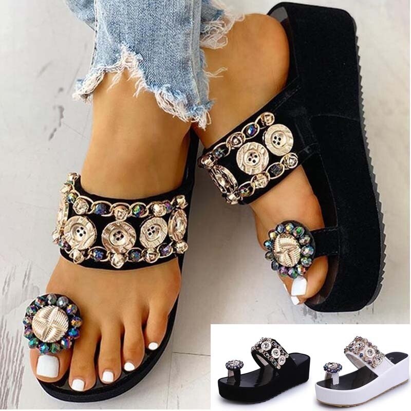 Zomer Slippers Vrouwen Flip Flops Casual Platform ... – Vicedeal