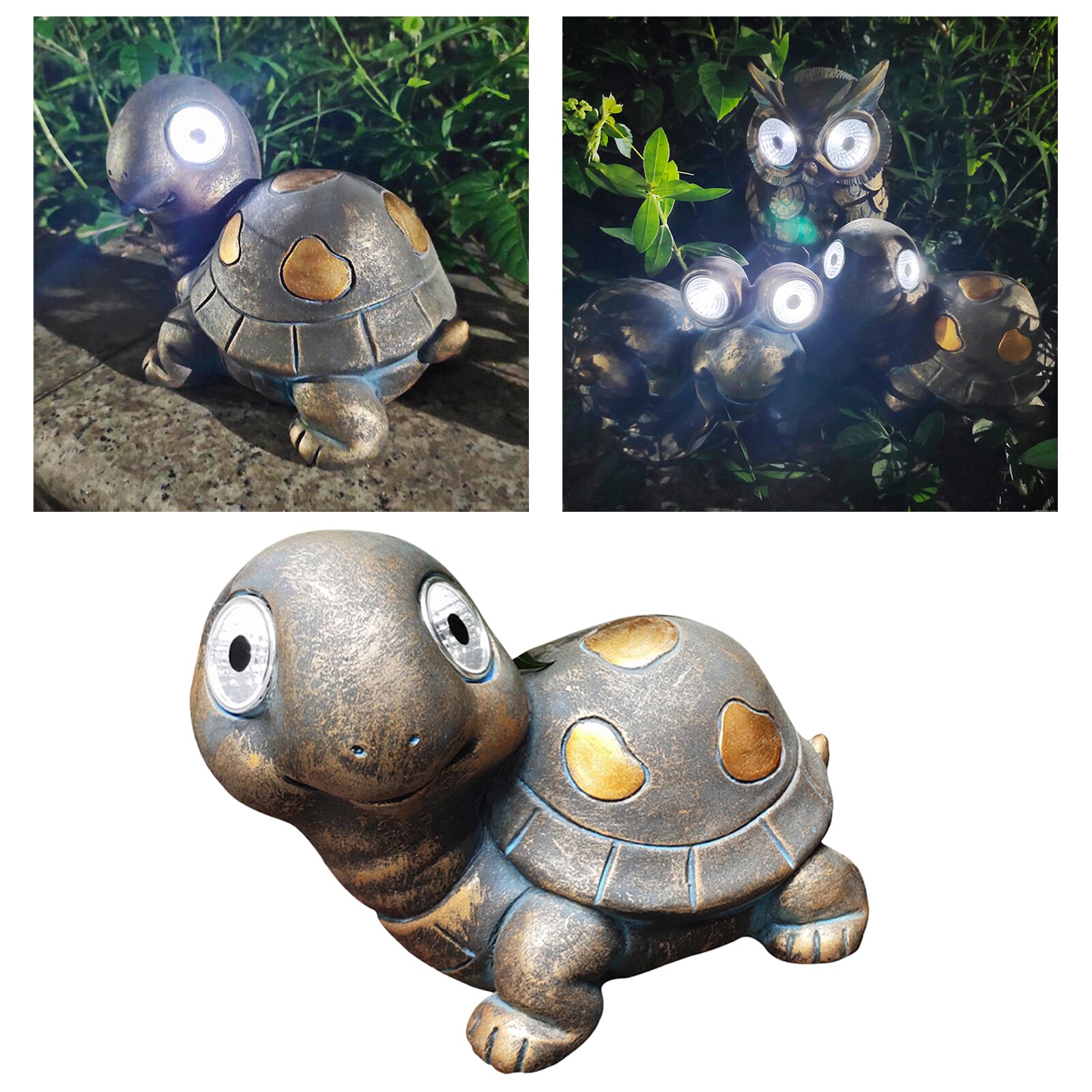 Creatieve Tuin Dier Zonne-energie Light Tuin Decor... – Vicedeal