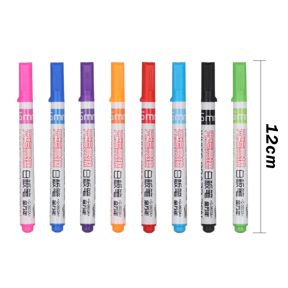 8 farben Büro Liefern Whiteboard Marker Stift Tint... – Vicedeal