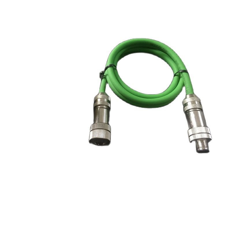 M12 Four-plug Ethernet air connector Profinet conn... – Vicedeal