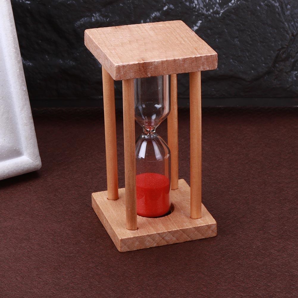 1/3/5 Minutes Sand Timer Desktop Wood Frame Glass ... – Vicedeal