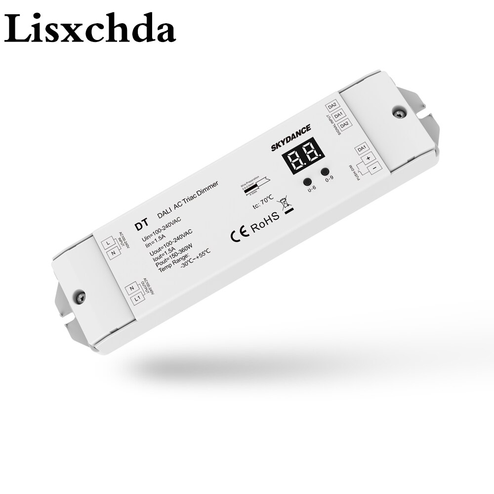 Triac DALI Dimmer 220V 110V 230V AC 1 Channel 1.2A... – Grandado