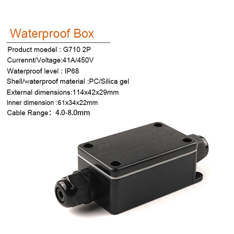 IP66 Electrical Outdoor Waterproof Cable Connector... – Grandado