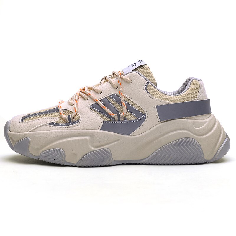 Sneakers Men Breathable Comfortable Chunky Sneaker... – Grandado