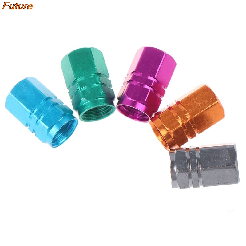 4 Stuks Aluminium Dust Valve Cap Fiets Auto Autoba... – Vicedeal