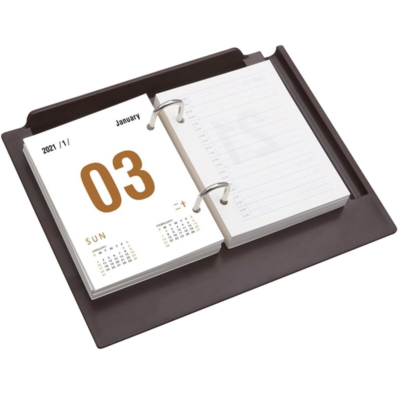 Desk Calendar Simple Desktop Decoration Plan Notep... – Grandado