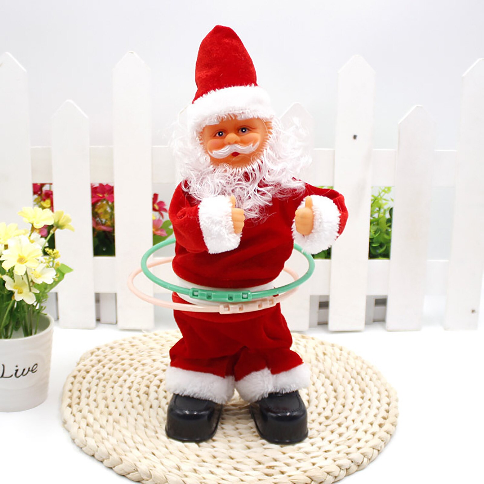 Christmas Santa Claus Doll Electric Singing Dancin... – Grandado