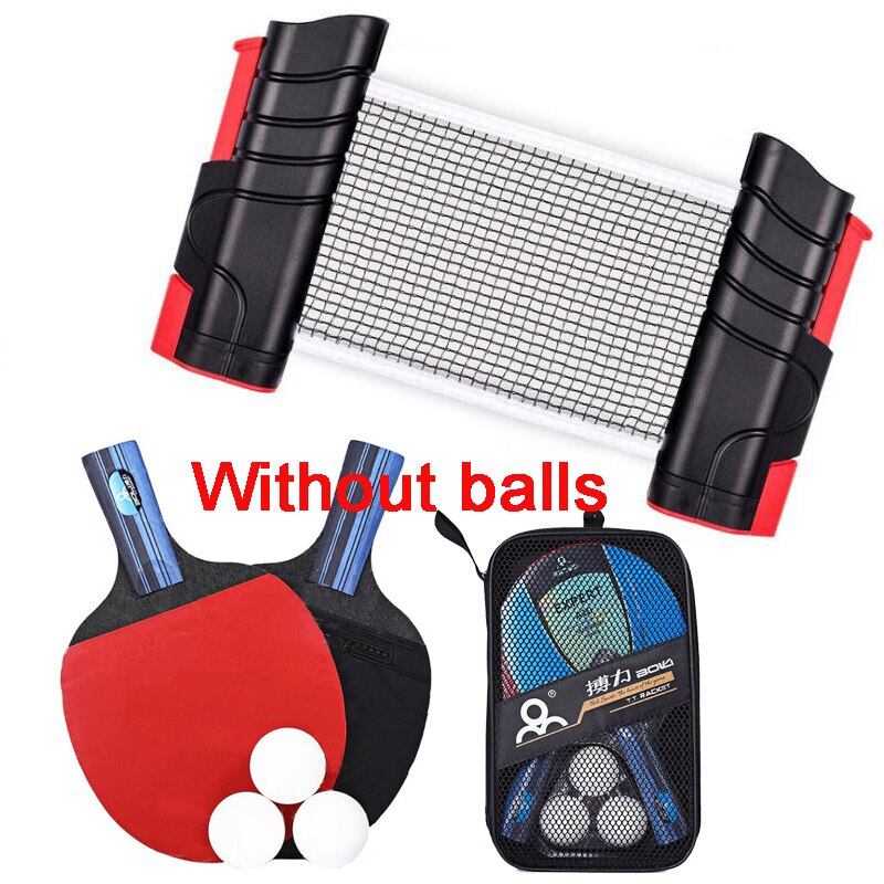 Ping Pong Paddle without 3 Table Tennis Balls Retr... – Vicedeal