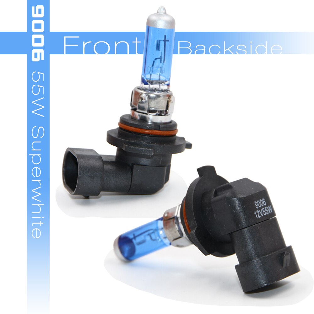 2PCS 9006 HB4 5000K White 55W 12V Halogen Headligh... – Grandado