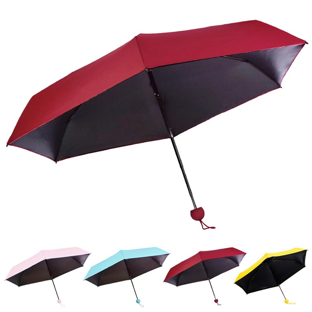 Women Mini Umbrella Funny Capsule Folding Lady Gir... – Vicedeal