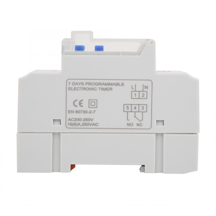 Digital Timer Tm919a 2 200 250v Ac 16a Lcd 7 Daga Grandado