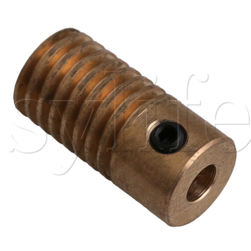 Yellow 0.5 Modulus Brass Worm Reducer 20 T Wore Ge... – Grandado