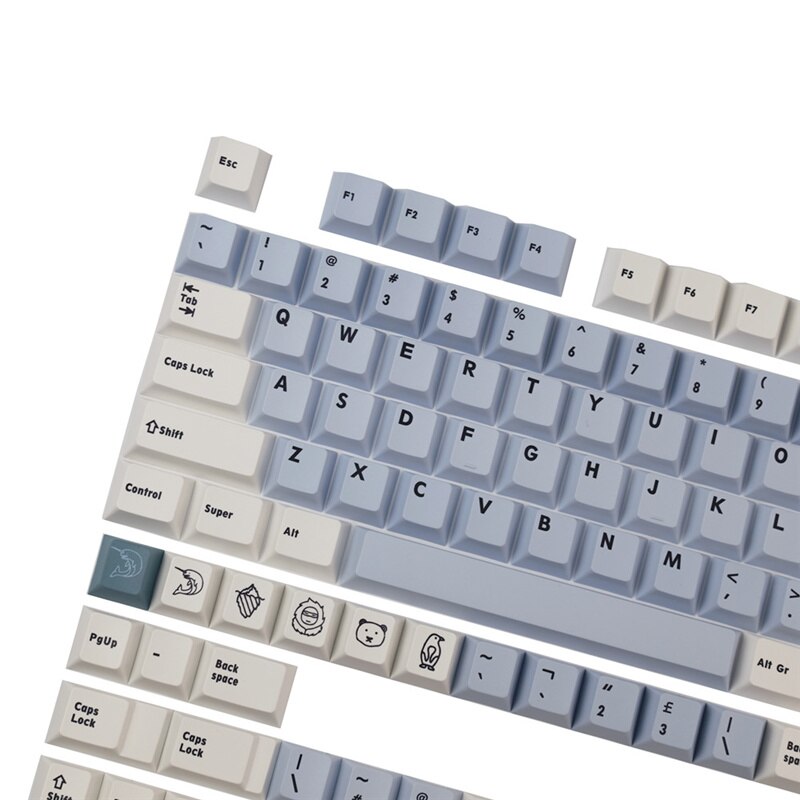 GMK Iceberg Keycaps PBT Sublimation With Cherry Pr... – Grandado