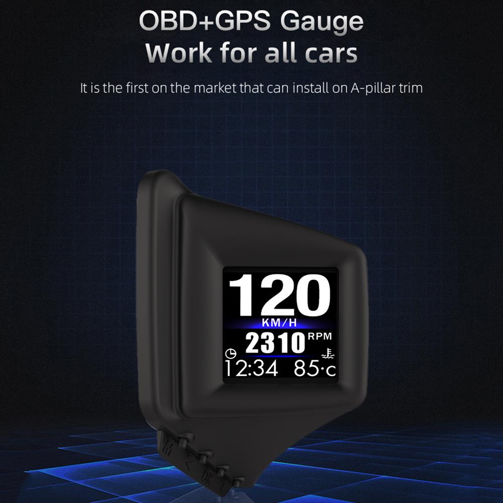 Obd Gps Dual System Head-Up Display Display Auto D... – Grandado