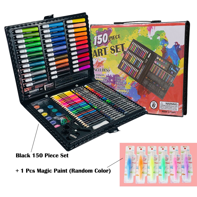 150Pcs/set Painting Pens Drawing Set Crayons Oil P... – Vicedeal