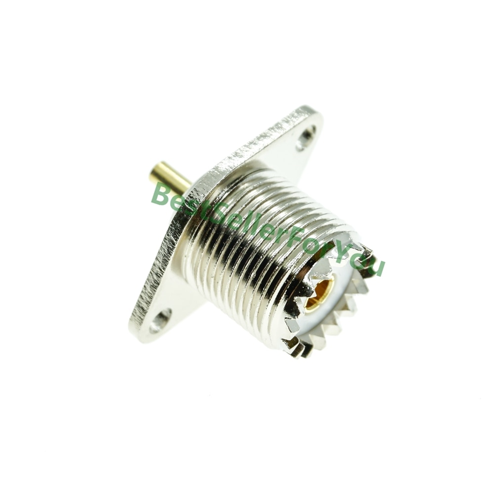 1Pcs UHF Female SO-239 2 hole Panel Mount Flange S... – Grandado