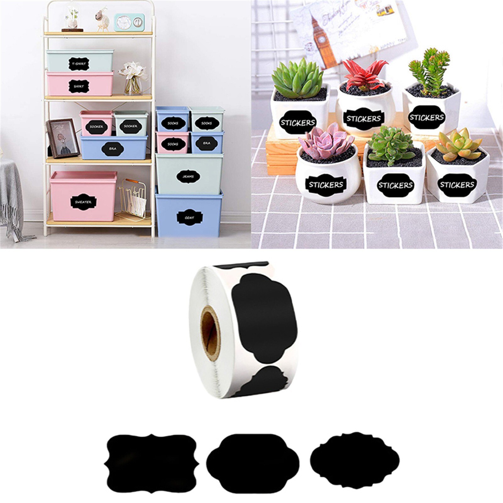 Spice Label Stickers Schoolbord Etiketten Flessen ... – Vicedeal