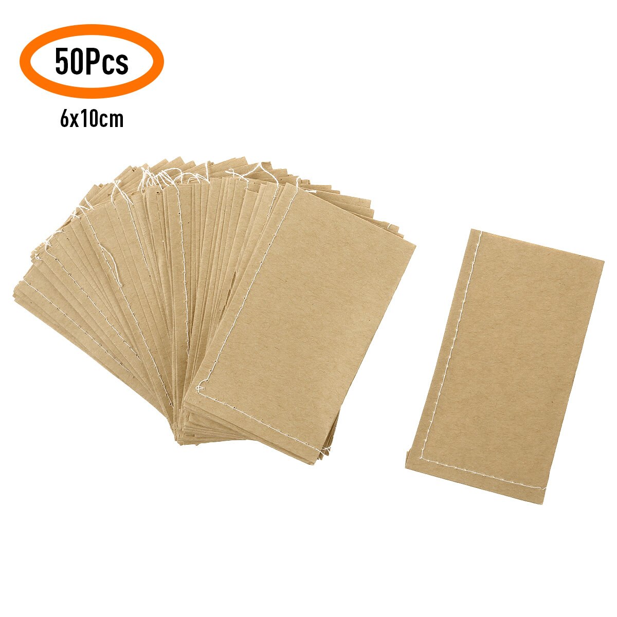 50 Mini Vintage Kraft Paper Hybrid Seed Bags Garde... – Grandado
