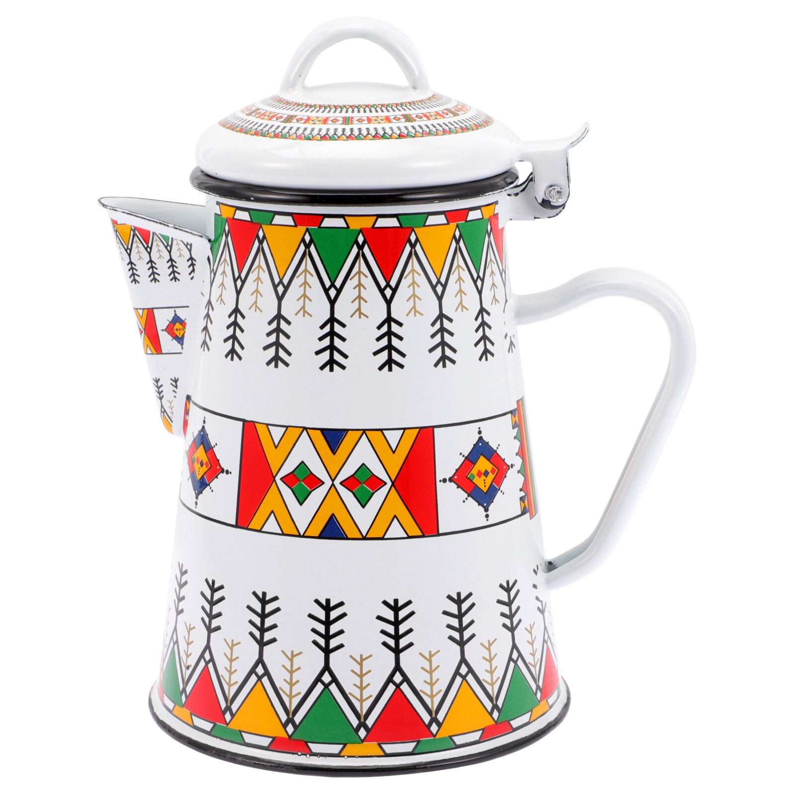 Coffee Storing Pot Vintage Enamel Tea Pot Water Po... – Vicedeal