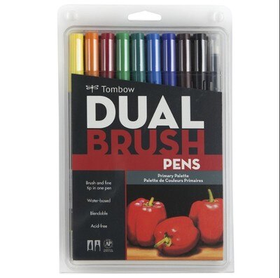 Japan TOMBOW 96 colors double heads art brush set ... – Vicedeal